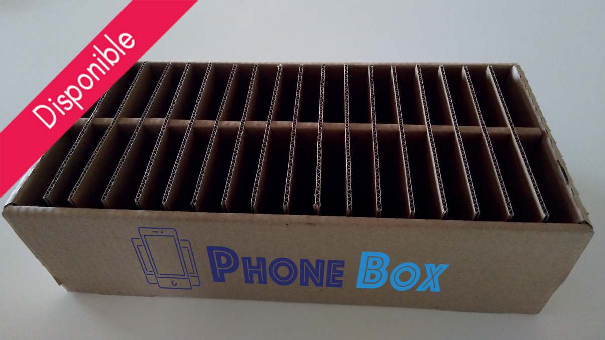 Commandez votre PHONE BOX - Range ton portable...